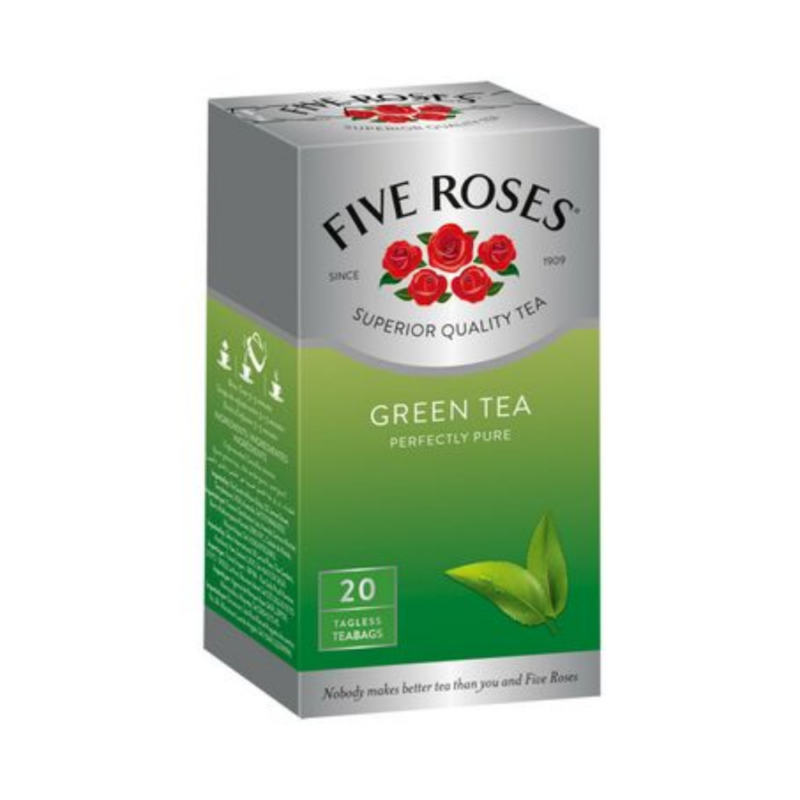 FIVE ROSES GREEN TEA PURE PERFECT 20 BAG | Checkdate