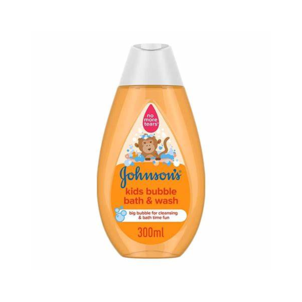 JOHNSON`S KIDS BUBBLE BATH & WASH 300ML | Checkdate